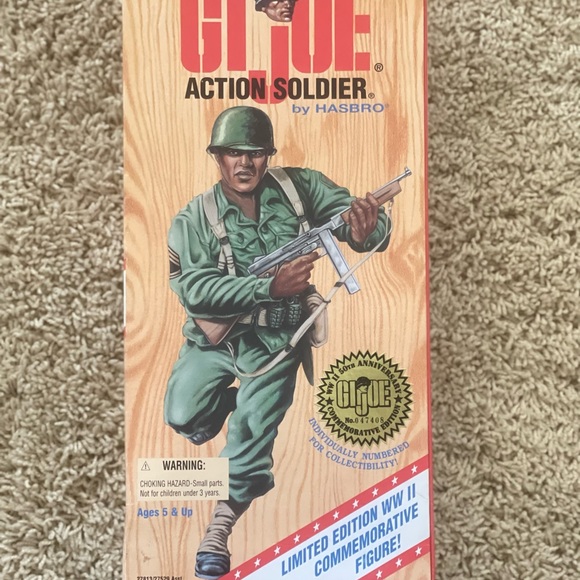 Hasbro | Toys | Hasbro Gi Joe Action Marine African American Wwii ...